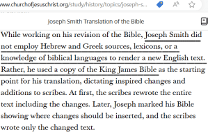 What Did Joseph Smith Add To The Bible? – JLLDS Ministries